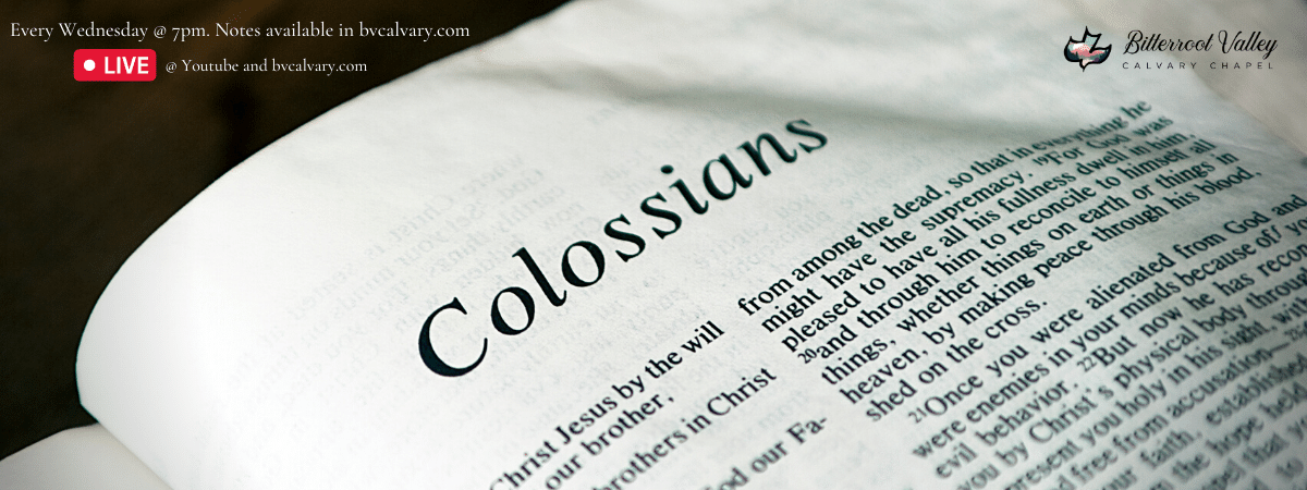 Bitterroot Valley Calvary Chapel – Verse by Verse Bible Teaching